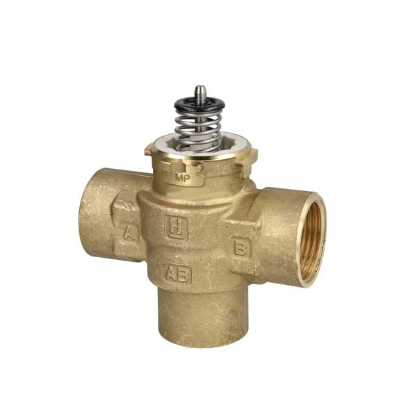 Honeywell 3-weg afsluiter (klep) “1” behuizing | Warmtepomp zelf monteren